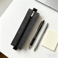 1 Pc Fabric Pencil Case Large Capacity Zippered Pen Pouch Durable Cloth ...