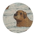 BANET Cute Mom and Baby Swimming in Water Round Table Cloth Cartoon ...
