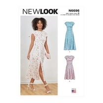 New Look Sewing Pattern 6262 - Misses' Dress with Neckline Variations ...