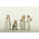 Nativity Scene Set, 12-Piece Holy Family Figurine, Hand Painted Mini ...