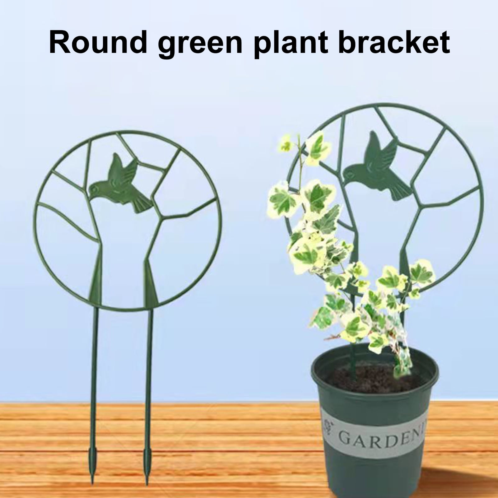 Travelwant Plant Support Stake, Garden Stakes for Plant, Half Circle ...