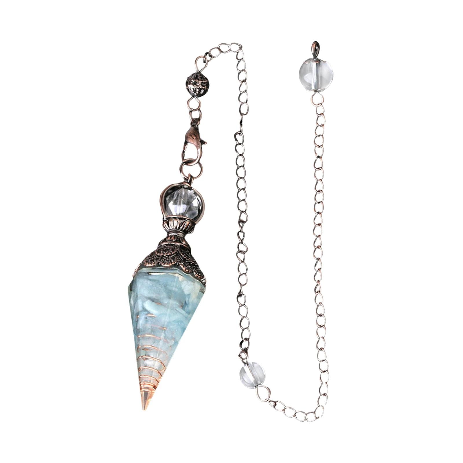 Blue Crystal Pendulum