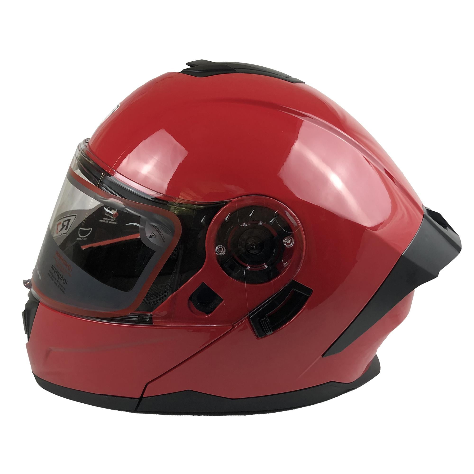 CASCO ABATIBLE DOBLE MICA DOT ROJO TALLA XL R7 RACING ALFA | Walmart en ...