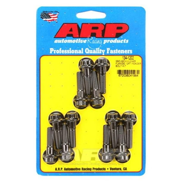 ARP ARP134-1202 0.38 in. Flange 12 Point Header Bolt Kit for Small ...