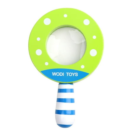 Jasmine Baby Wood Magnifying Glass Exploration Toy Kid Magnifier ...
