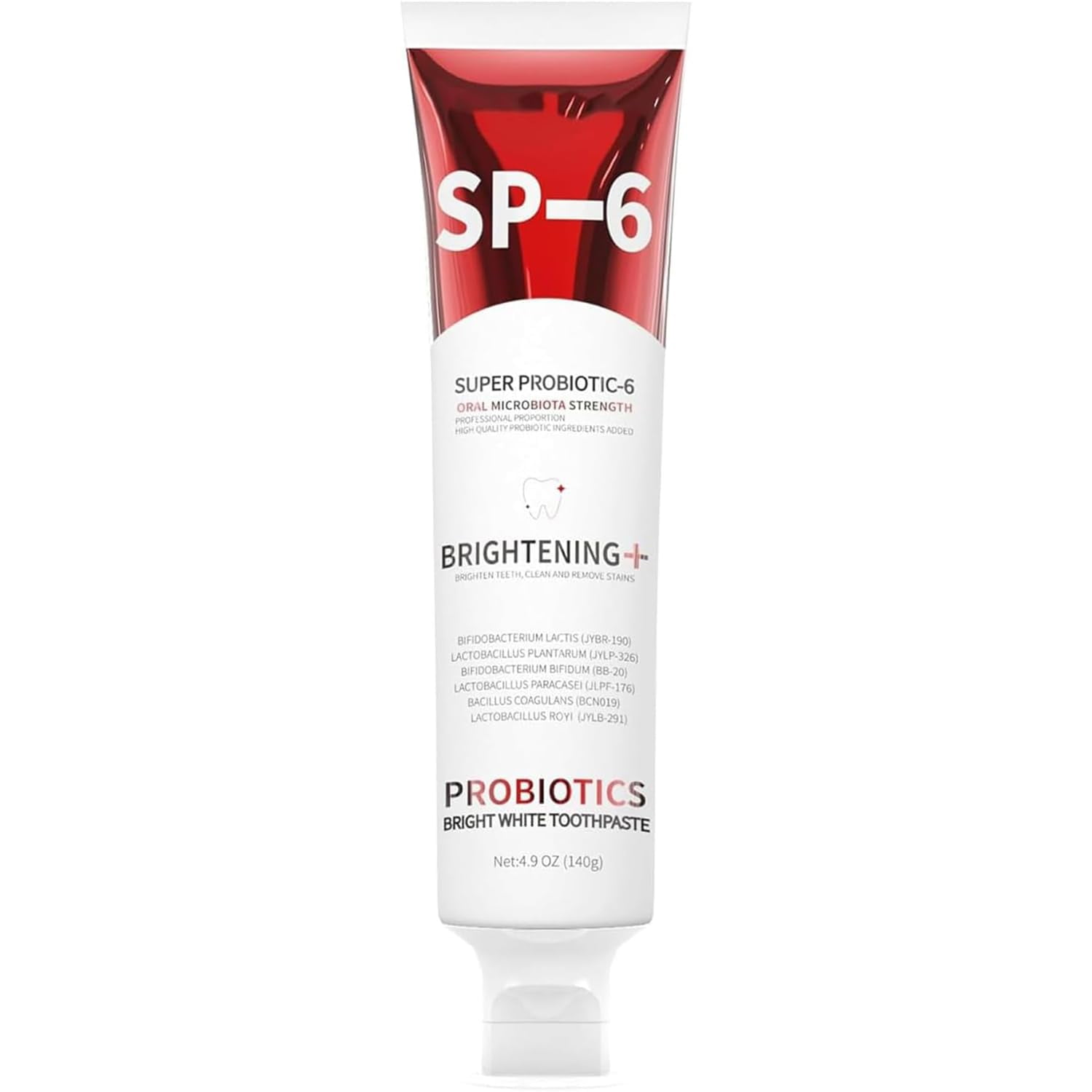 Pasta de dientes Hannahcos Sp-6 Probiotics Blanqueadora Fresca Menta ...