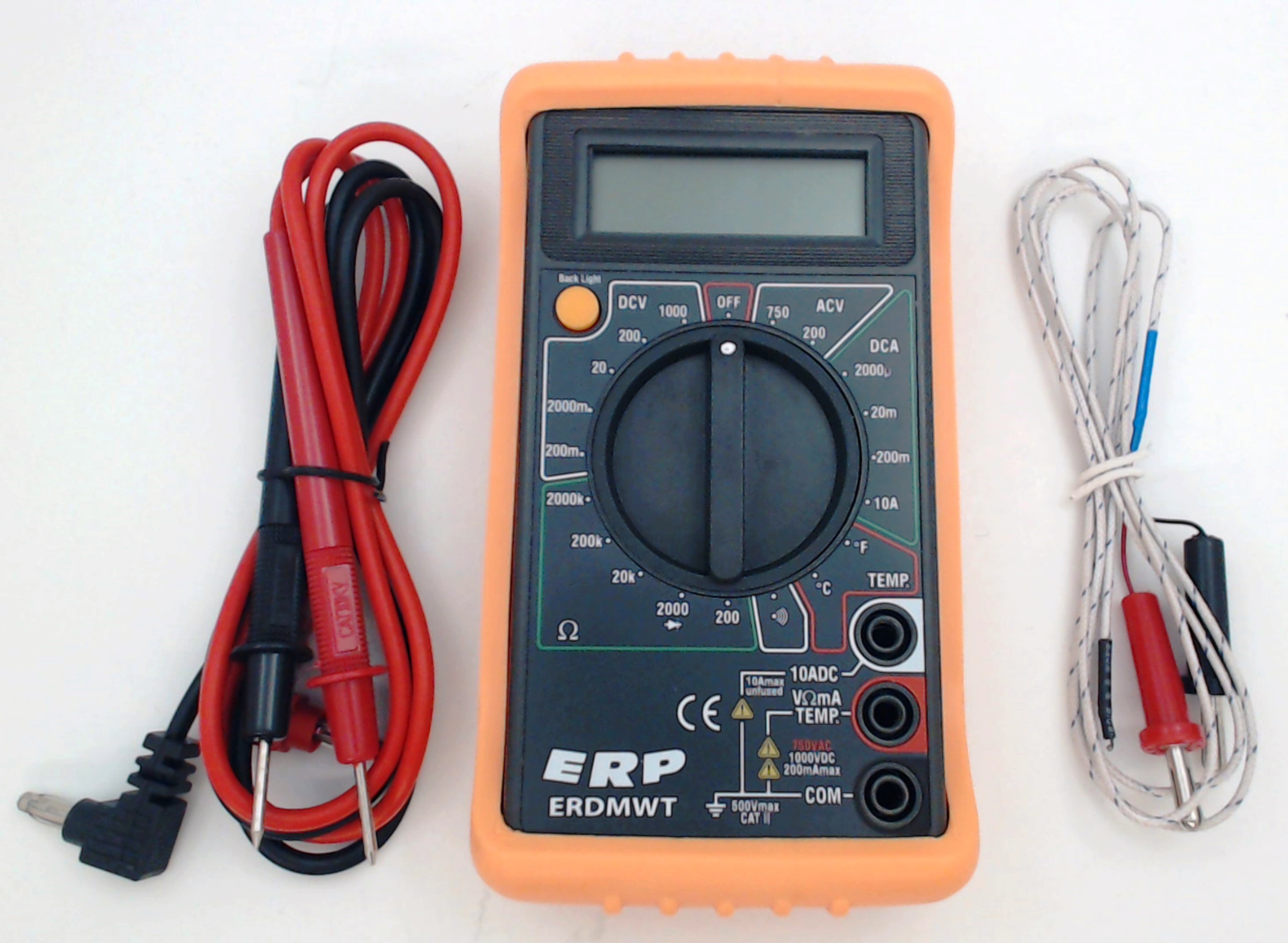 MA-DMT2, Digital Multimeter w/Temperature replaces DMT-3, MA-DMT2, MA ...
