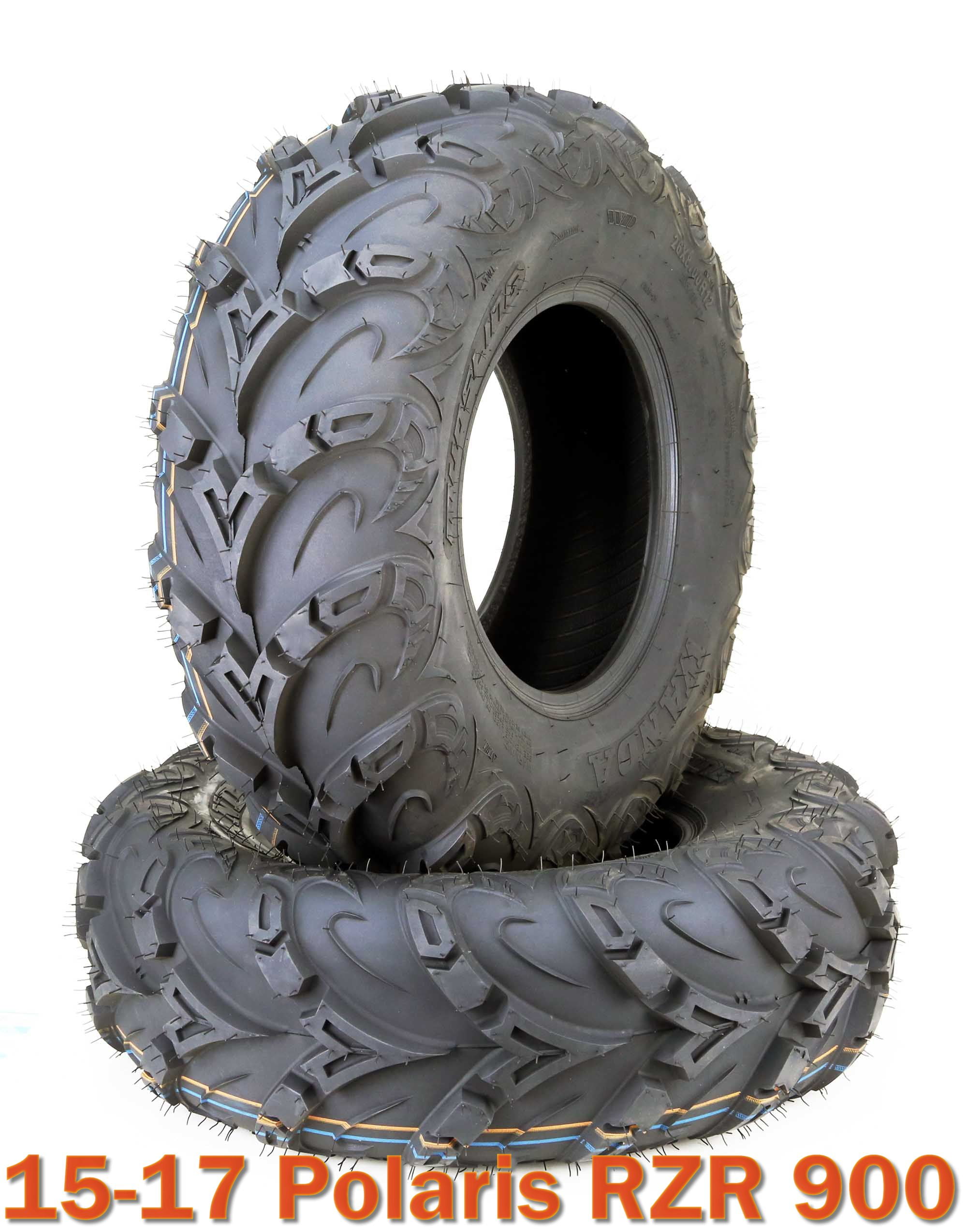 26x8R12 Radial ATV Front Tires Set for 15-17 Polaris RZR 900 - Walmart ...