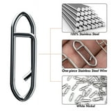 Dr.Fish Fishing Power Clips Stainless Steel Speed Clip Quick Change ...