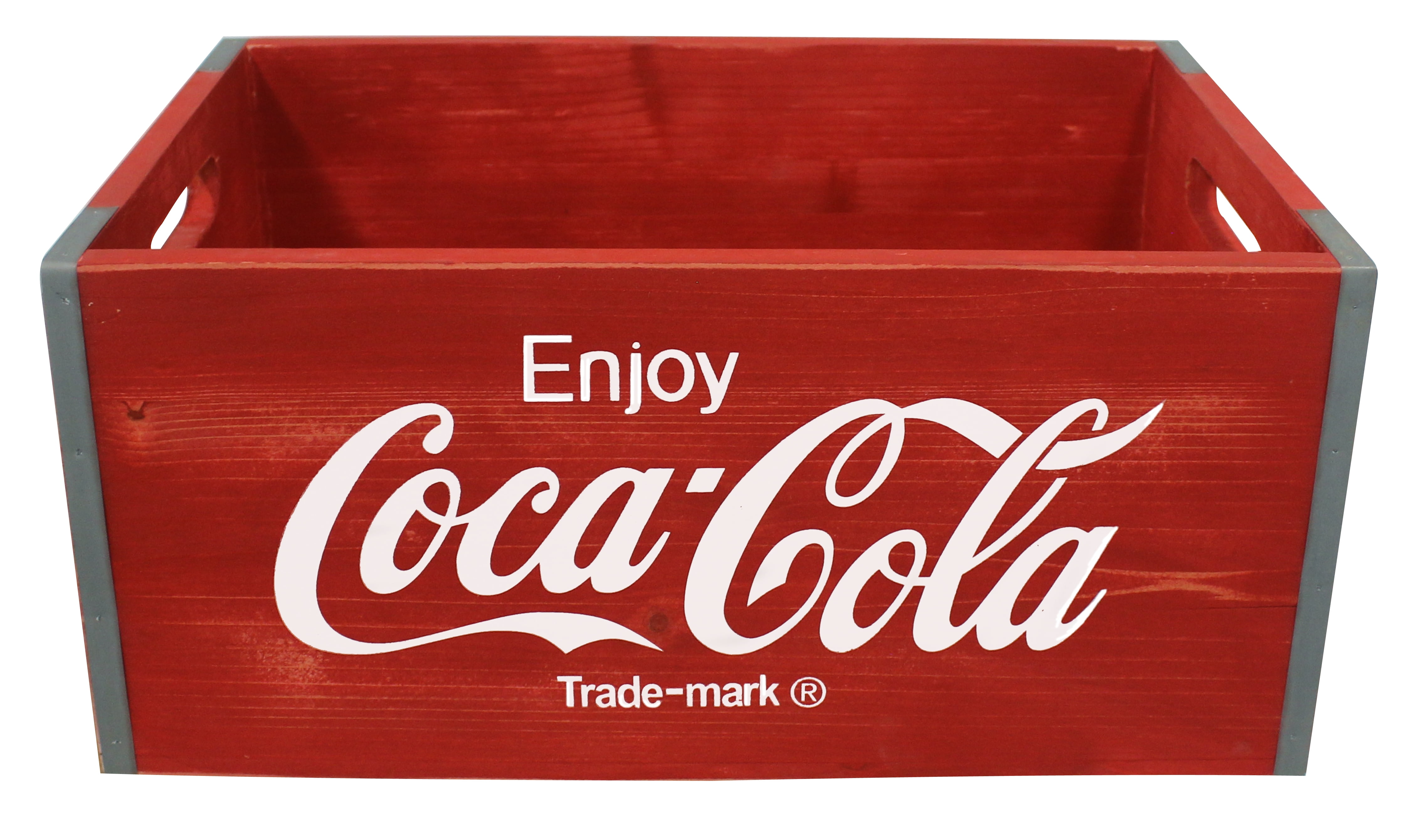 Leigh Country Wooden Red Coca-Cola Crate, Large - Walmart.com
