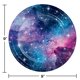 Galaxy Party Paper Plates, 24 Count for 24 Guests - Walmart.com