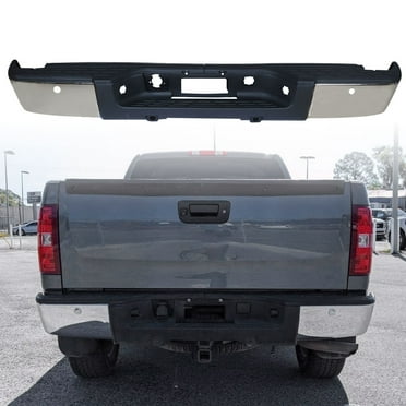 LABLT Complete Chrome Rear Bumper for 1999-2006 Chevy Silverado GMC ...