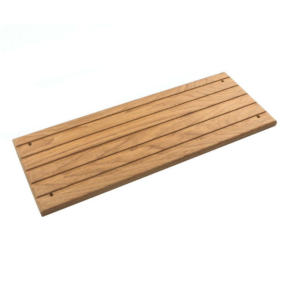 Whitecap 60502 Teak Deck Step - Large (15" x 6" x 1/2") - Walmart.com