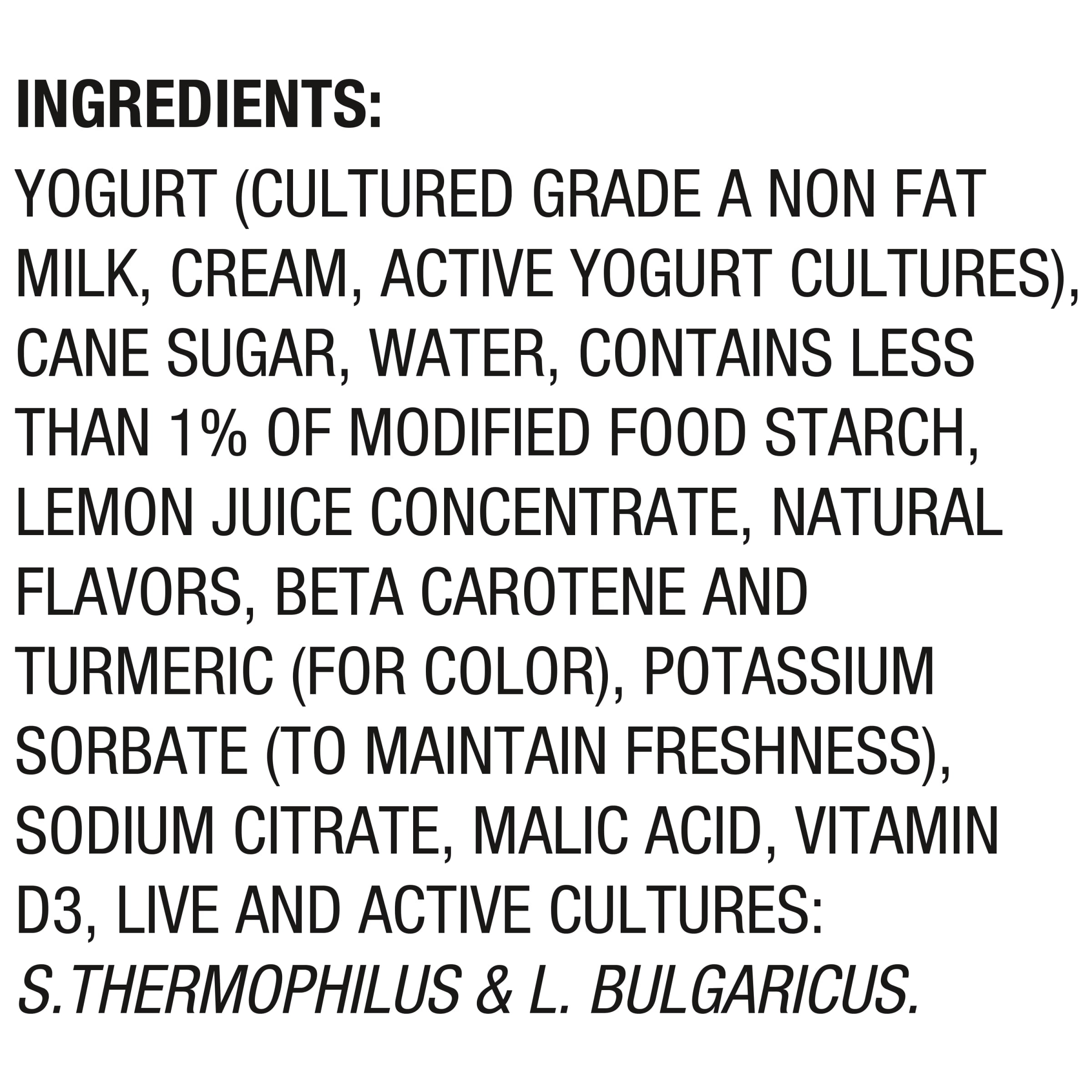 Buy Oikos Whole Milk Lemon Meringue Greek Yogurt, 5.3 Oz Online at ...