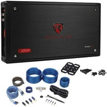 Rockville RXA-T2 2400 Watt Peak/600w RMS 2 Channel Amplifier Car Stereo ...