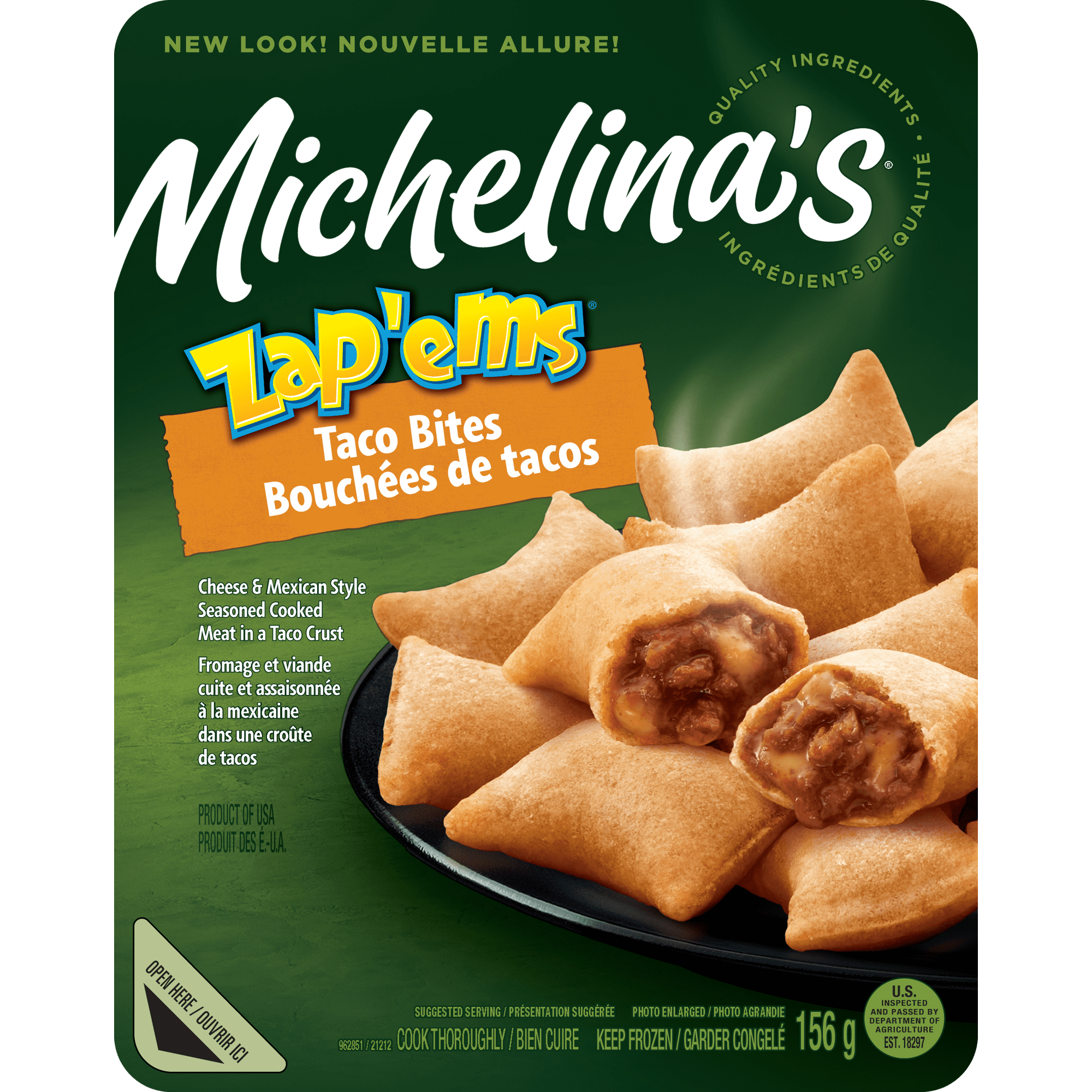 Click here for Michelinas Zapems Taco Bites 156 G prices