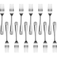 UYGDUY-Shell Pattern 18/0 Stainless Steel Dinner Fork, 7.7-Inch, Set of ...