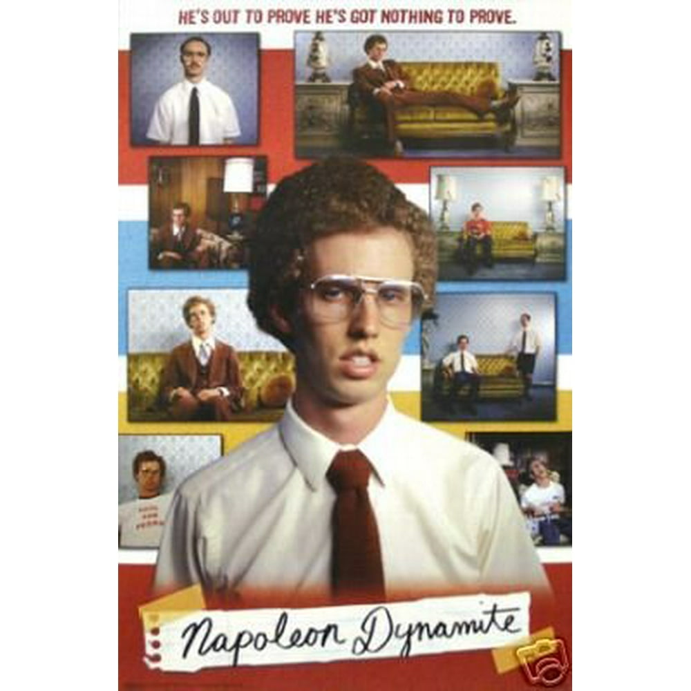 Napoleon Dynamite Poster - Movie Collage - New 24x36 - Walmart.com ...