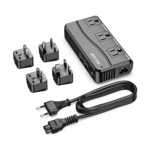 MaxWorks 80173 Portable Universal All-In-One Power Travel Plug Adapter ...