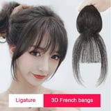 Invisible Seamless Thin Hair Topper Hairpiece Cover A Bangs ir Baldness ...