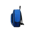 Everest Unisex Backpack with Front and Side Pockets, Royal Blue Black ...