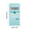 240 Function Scientific Calculator for ,10+2 Digits 2 Line Display ...