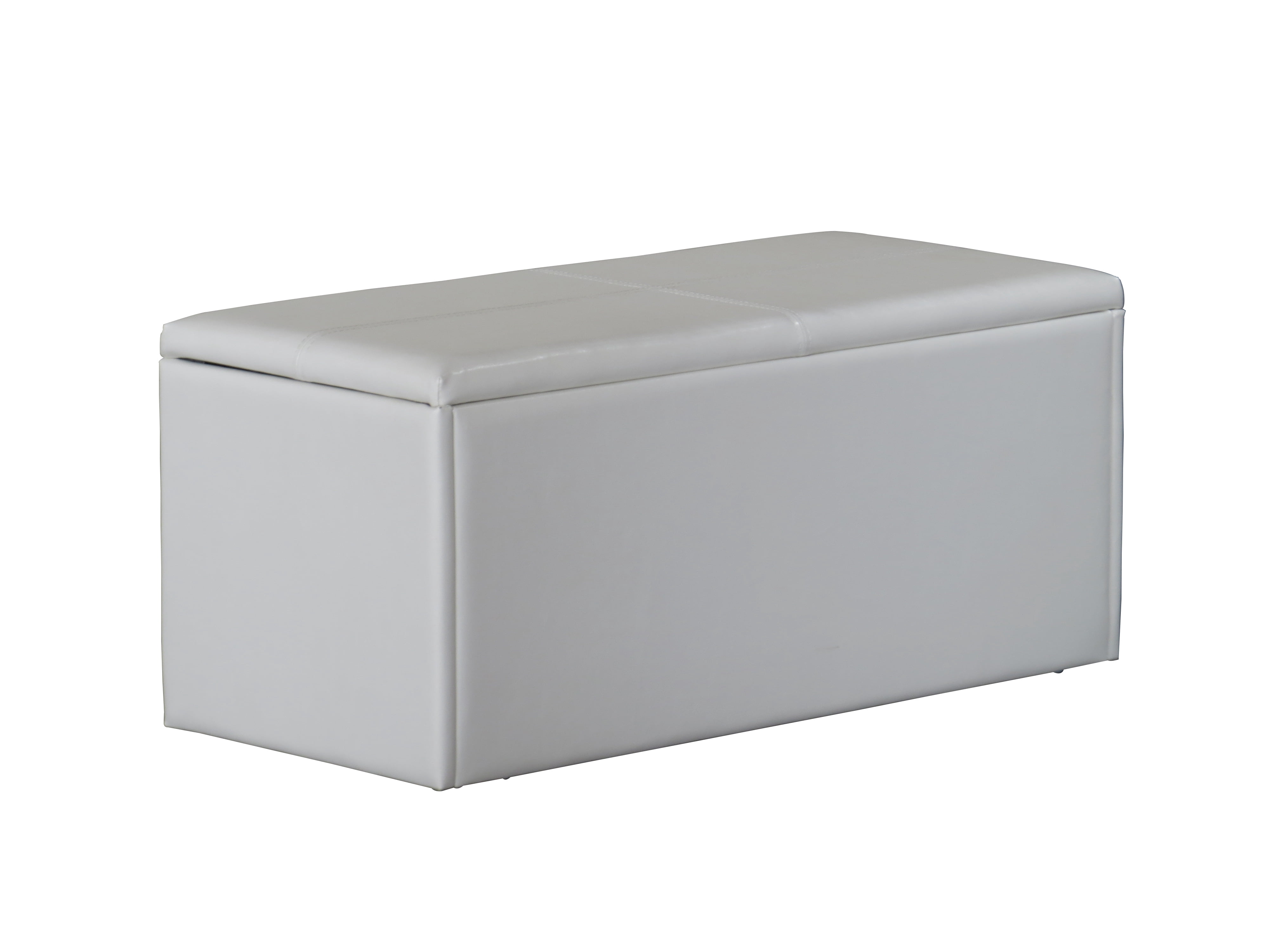 Kirby White Storage Bench - Walmart.com