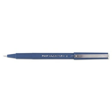Pilot Razor Point II Super Fine Marker Pen, Black Ink, .2mm, Dozen ...