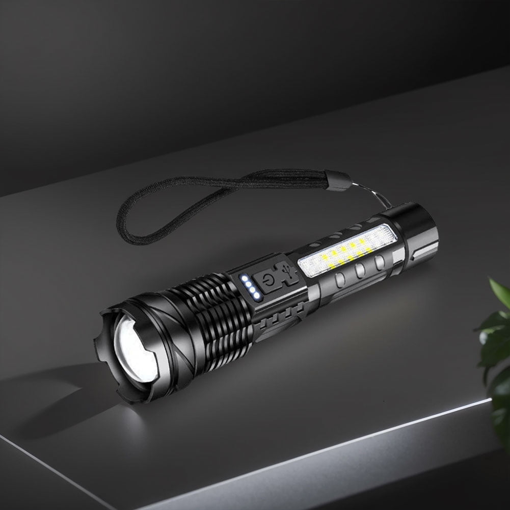 Antorcha LED superbrillante 1500mAh Antorcha recargable USB Luz de ...