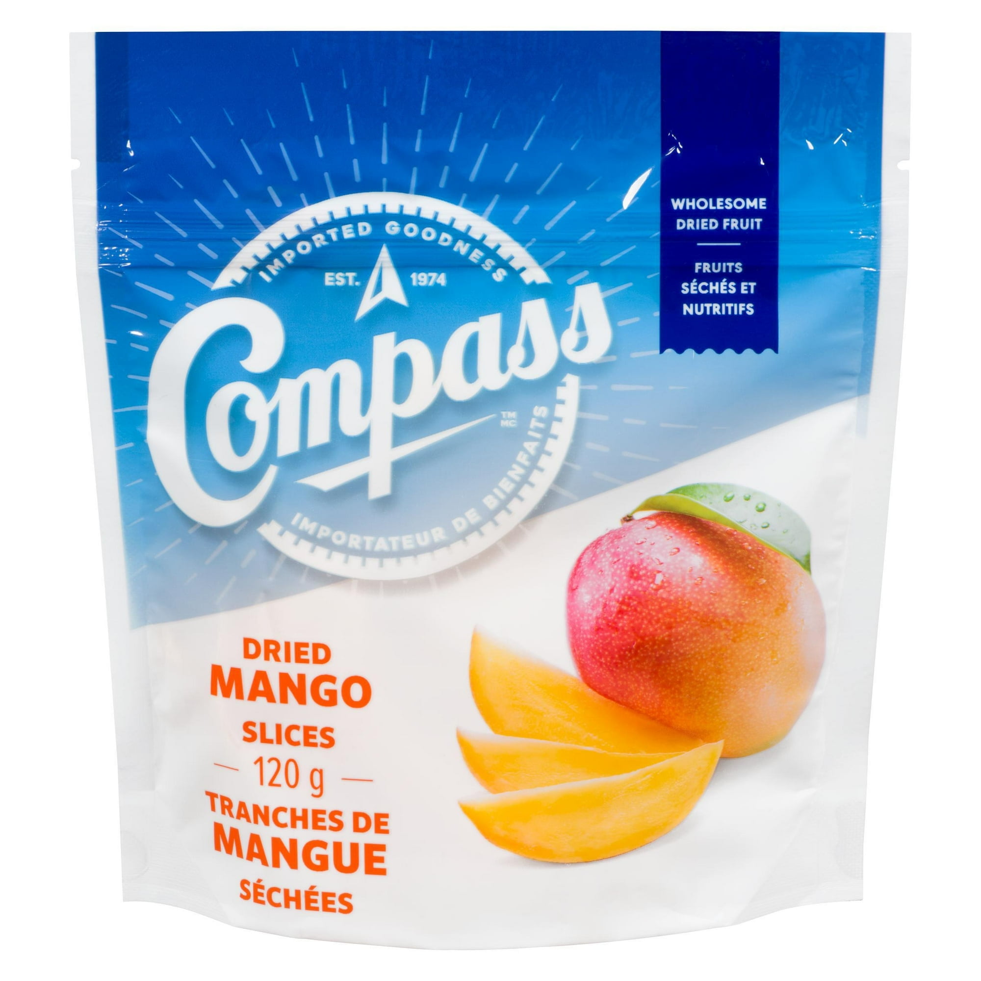 Click here for Compass Dried Mangoes 120 G prices