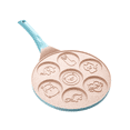Frying Mould Seven-Hole Breakfast Frying Pan Animal Face Multi-Function ...