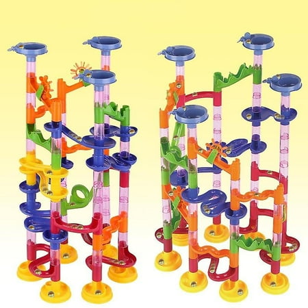Kids Marble Path Gravitrax Track Building Pipe Blocks Educational Toy ...