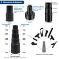 12 Vacuum Attachments & Brushes Kit, Shop Vac Accessories for Household ...
