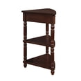 3-Tier Corner Table | Store Books, Cups and More in Small Areas | High ...