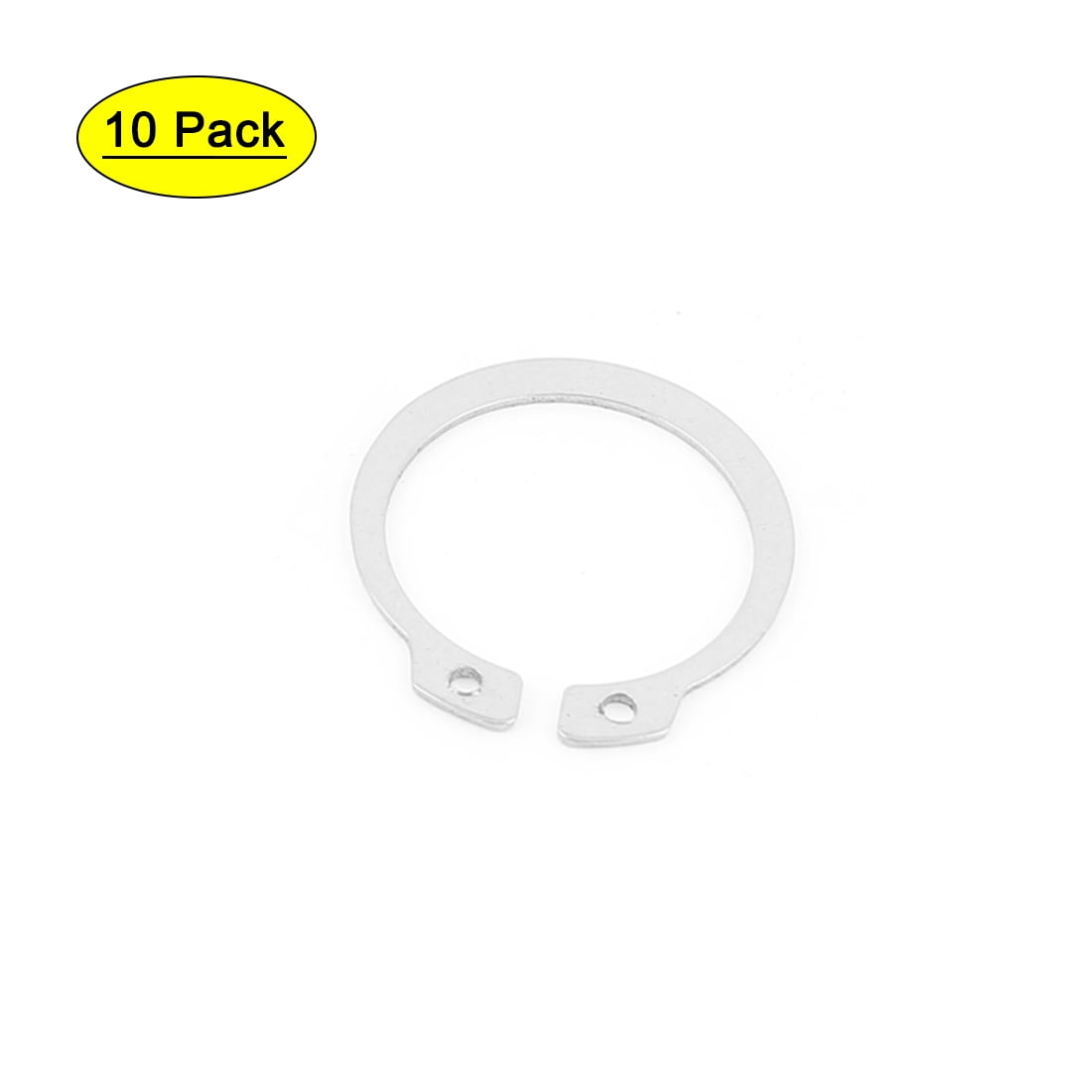10pcs 304 Stainless Steel External Circlip Retaining Shaft Snap Rings ...