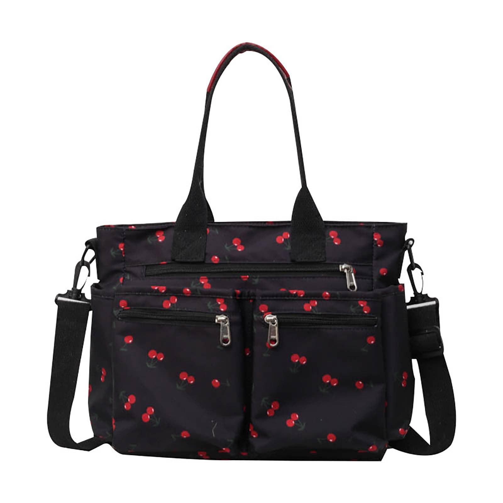 Click here for Hiroekza Womens Cherry Print Tote Bag With Adjusta... prices