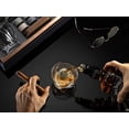 Whiskey Gift Set | Crystal Whiskey Glasses Set and Stones Set w/Classy ...