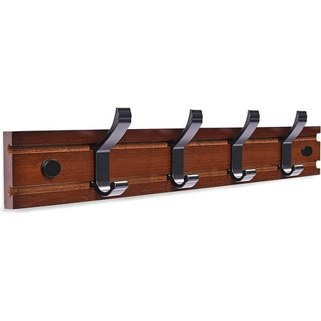 Accordian Wall Hanger,Wooden Expandable Coat Rack Wall Mounted,Hat Rack ...
