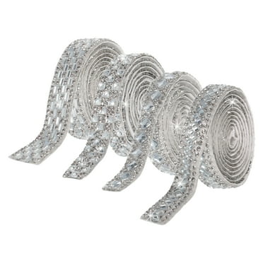 Locacrystal Bling Rhinestone Sticker DIY Self-Adhesive Iron On Crystal ...