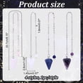 4Pcs 4 Styles Natural Blue Spot Jasper & Rose Quartz & Amethyst ...