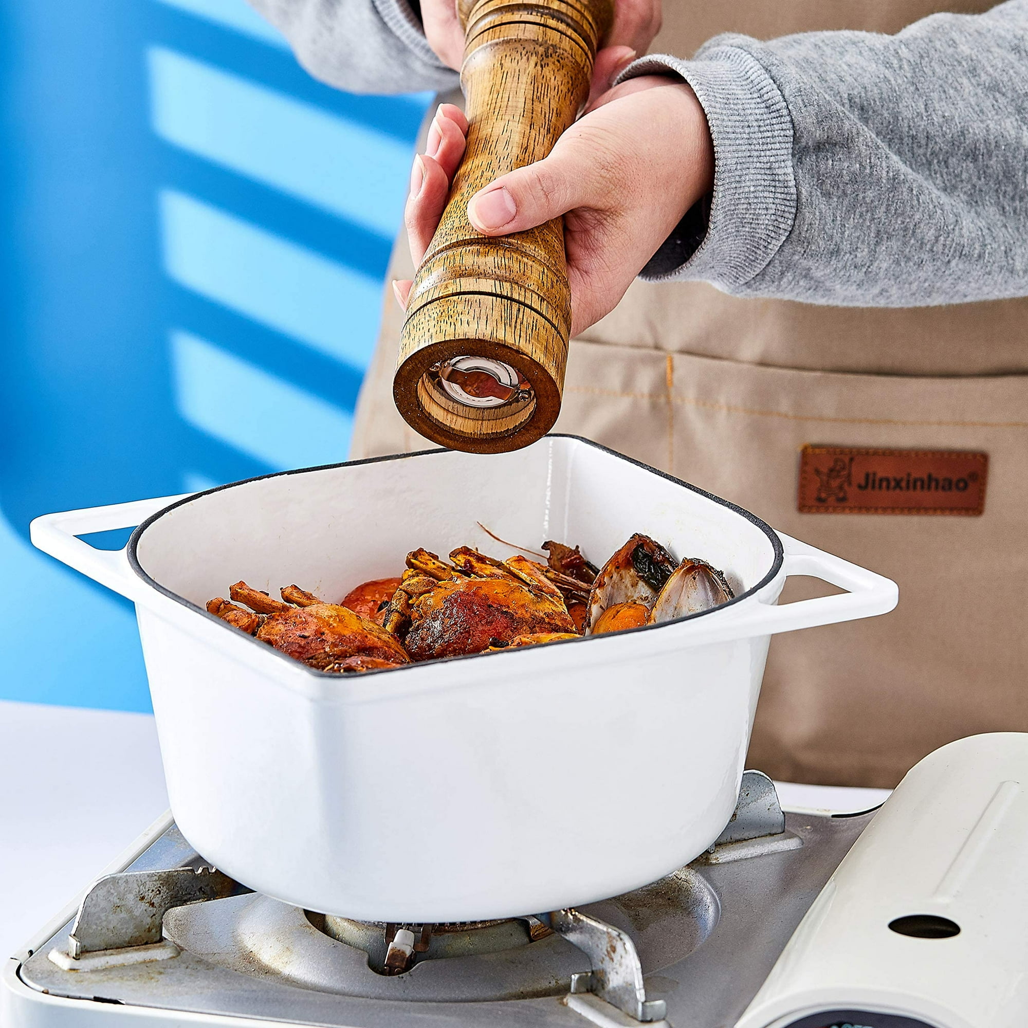 Click here for Bruntmor 3 Quart Cast Iron Enameled Dutch Oven Mod... prices