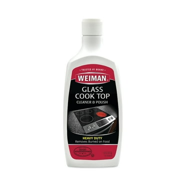 Weiman Cooktop Cleaner Kit - Cook Top Cleaner And Polish, 20 Ounce ...