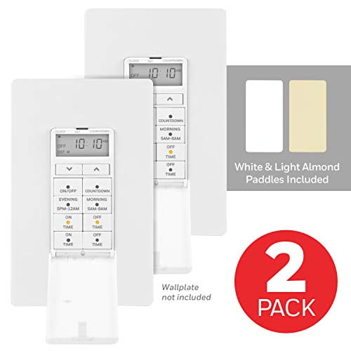 Ultra PRO Digital Override Button Timer, Switch Plate - Walmart.com