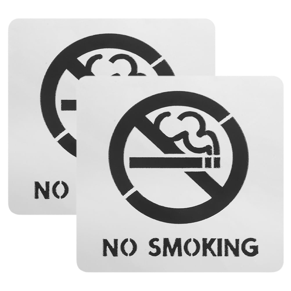 Click here for Shisuyan 2pcs No Smoking Sign: Self-Adhesive No Sm... prices