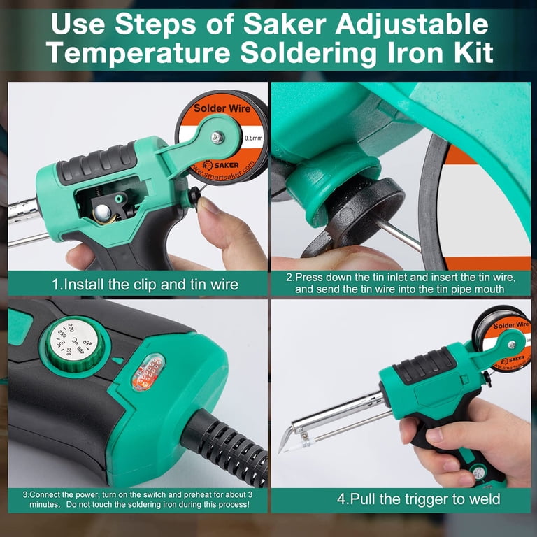 Soldering Gun For Circuit Boards