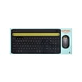 onn. Multi-Device Wireless Full-Size Keyboard and 3-Button Mouse Set ...