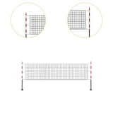 Vsenkes Nylon Volleyball Net Portable Standard Volley Ball Net for Park ...