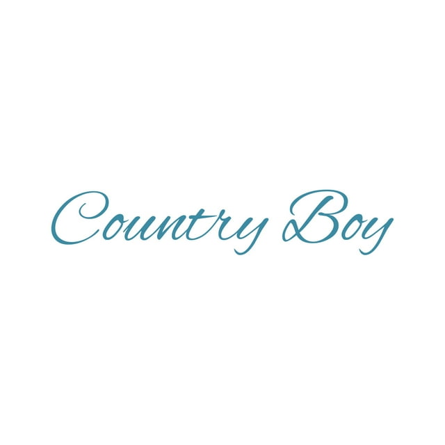 Country Boy Sticker Decal Die Cut - Self Adhesive Vinyl - Weatherproof ...