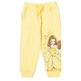 Disney Princess Belle Big Girls Fleece 2 Pack Fashion Pants Gray ...