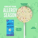 Lolleez Organic Lollipops for Children's Sore Throat Relief, Birthday ...
